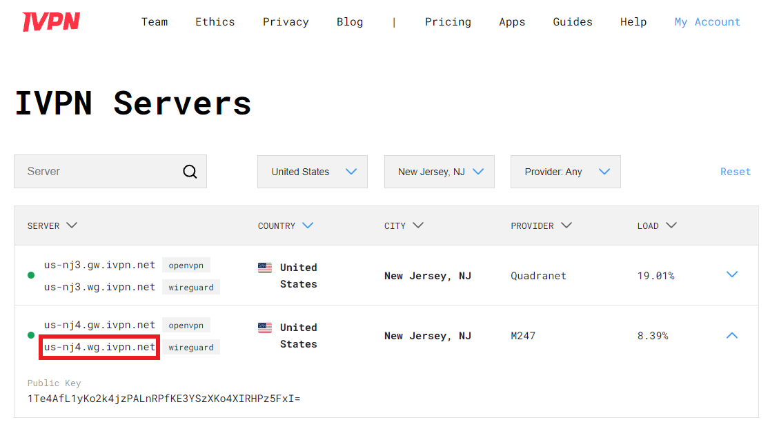 IVPN WireGuard Setup - DD-WRT WireGuard Support